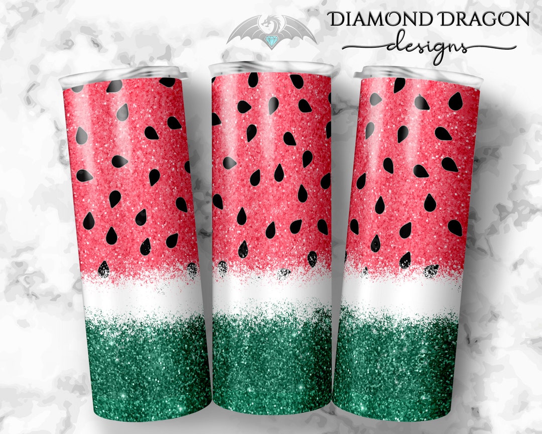 Watermelon Wrap Image, Glitter Watermelon Wrap, Summer, Glitter ...