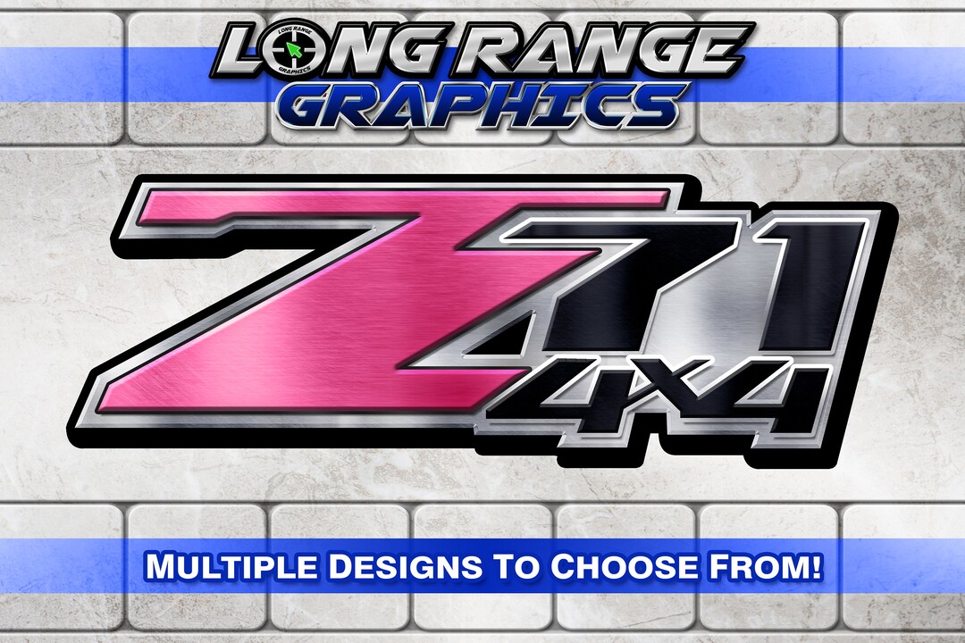 Z-71 - Light Pink - Pair of Decals - Etsy