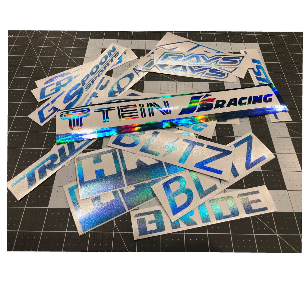 Automotive Sponsor Random Decals Stickers Lot Pack Oil Slick - Etsy