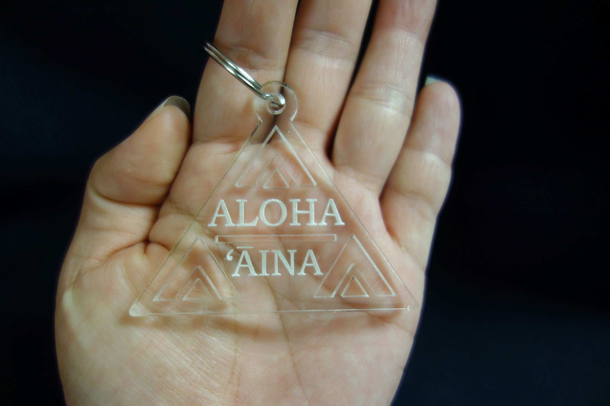 LIMITED EDITION Protect Mauna Kea Aloha Aina Acrylic Key Chain - Etsy
