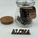 Little Jar of Aloha! Laser Cut Aloha in Glass Jar With Cork Lid Hawaii ...