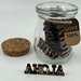 Little Jar of Aloha! Laser Cut Aloha in Glass Jar With Cork Lid Hawaii ...