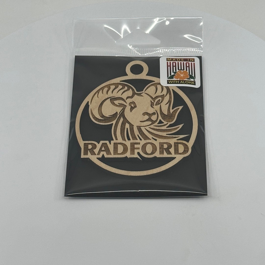 Radford Rams 2025 Graduation Keepsake Wood Laser Etched and Cut ...