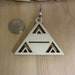 Laser Cut Wood Aloha 'aina Key Chain Maunakea Wooden Etched Hawaii Key ...
