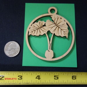 NEW ITEM: Laser Cut Kalo Plant Taro Root Wooden Hawaii Christmas ...