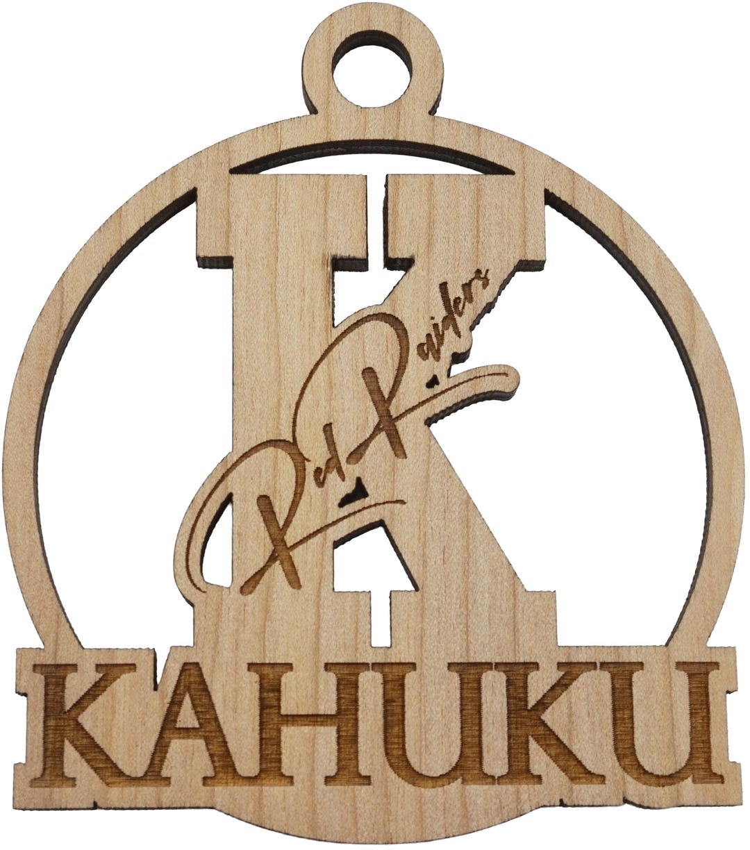Kahuku Red Raiders Graduation Keepsake Wood Laser Etched and Cut ...