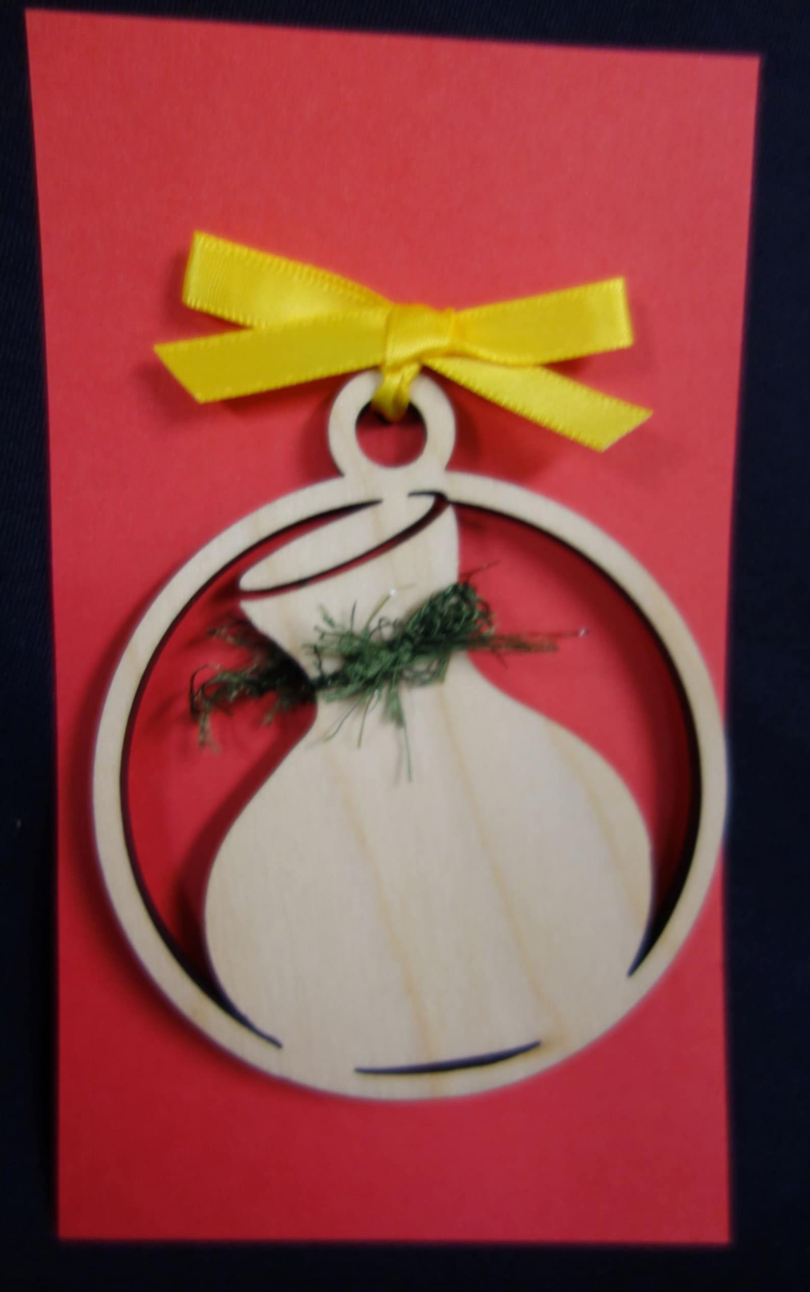 Hawaiian Hula Design Wood Laser Cut Out Ornament Hula Dancer Ukulele ...