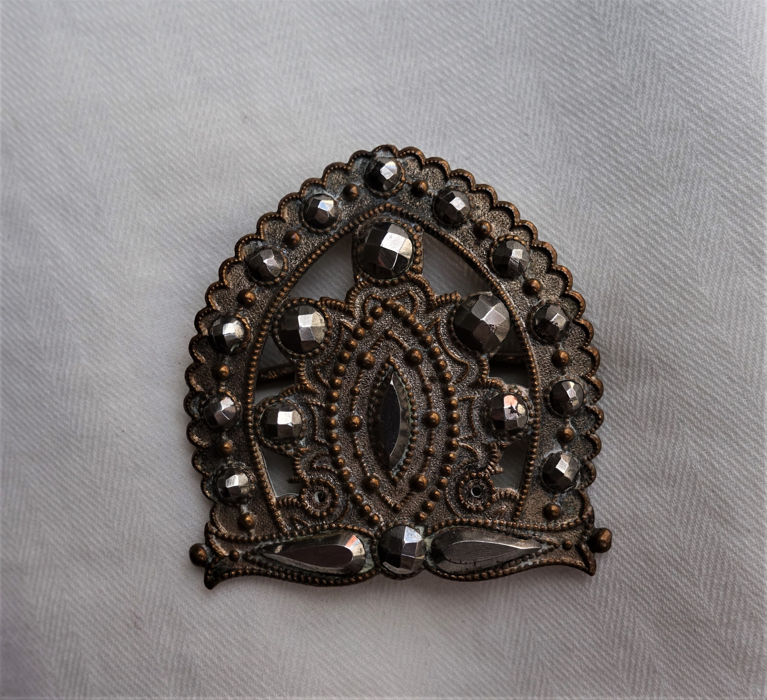 Antique Belt Buckle Victorian Period 1800s Gothic Style Beltbuckle Rare ...