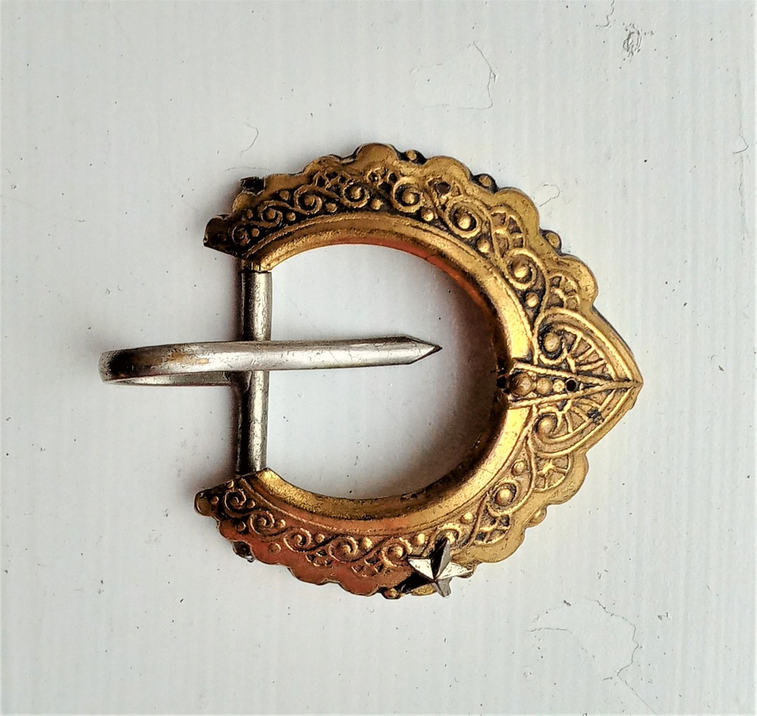 Victorian Belt Buckle Antique Gothic Style 1800s Accessory Made of ...