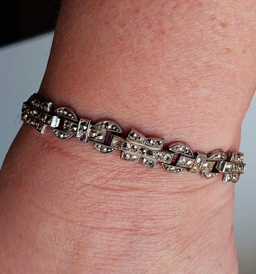 Art Deco Period Bracelet Gift for Her 1920s 1930s Vintage High End ...