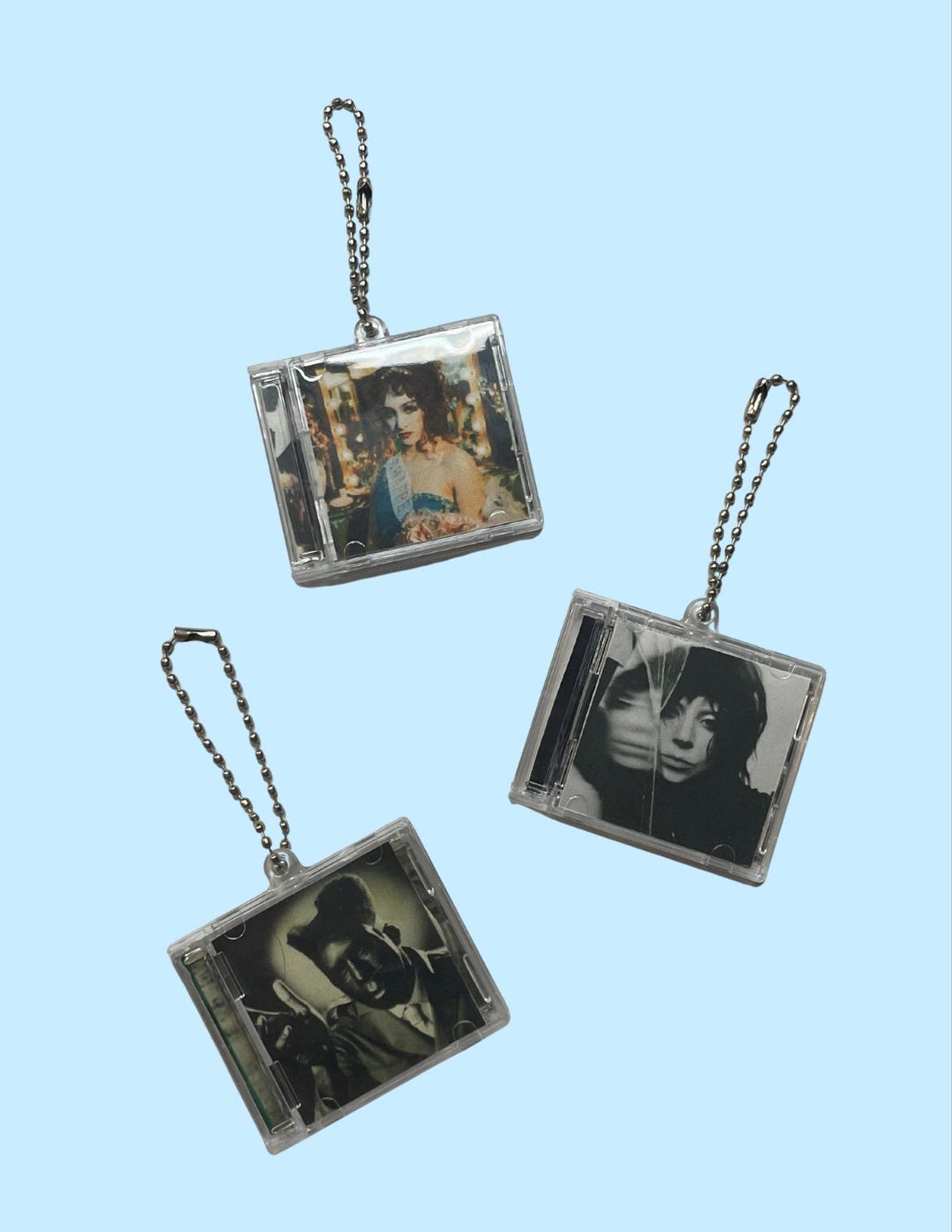 Customized Mini CD Keychains - With Removable Disc - Etsy