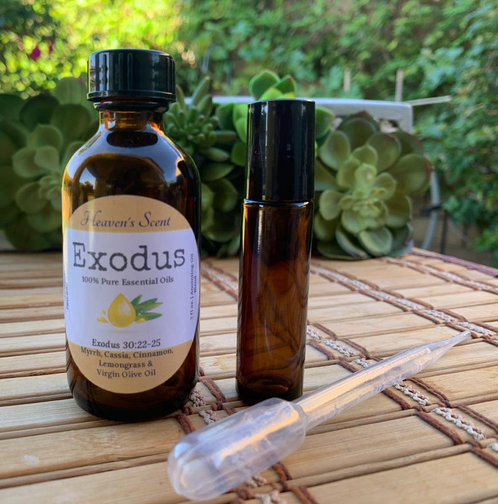 Exodus Holy Anointing Oil 2 FL OZ & Roller | Etsy