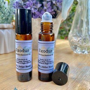 Exodus Holy Anointing Oil 100% Therapeutic Oils - Etsy