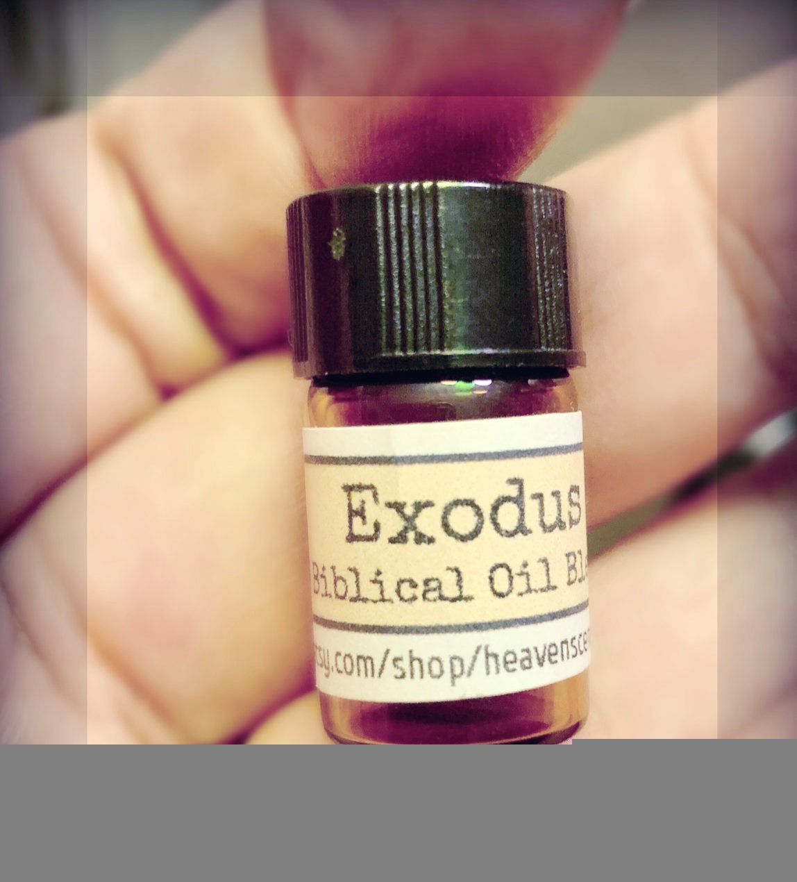 Exodus Holy Anointing Oil 100% Therapeutic Oils | Etsy