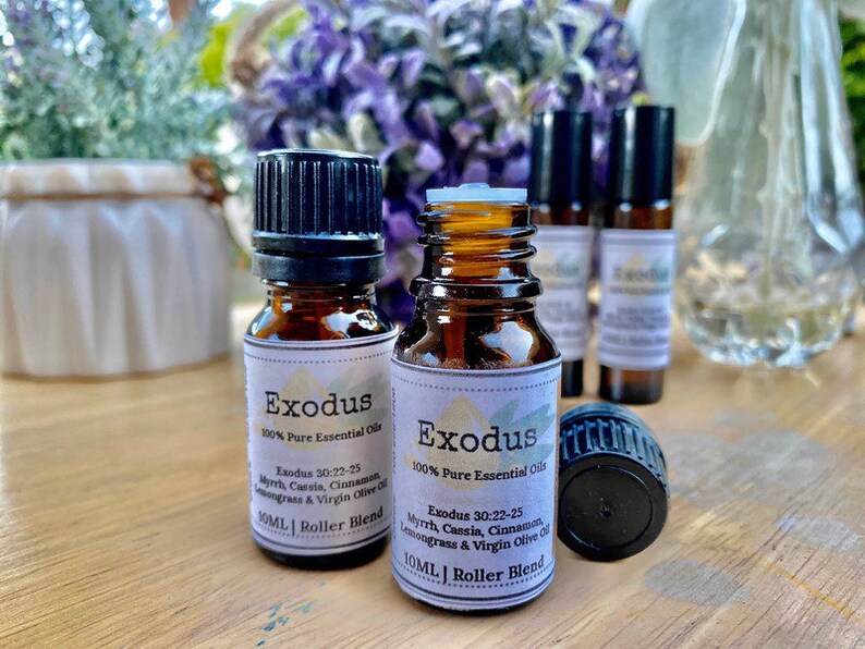 Exodus Holy Anointing Oil 100% Therapeutic Oils - Etsy