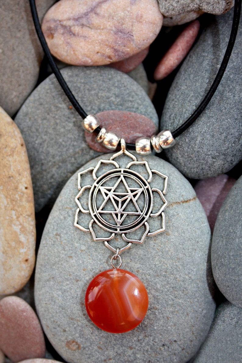 Merkaba Pendant, Merkabah Symbol Necklace, Healing Jewelry, Yoga Gift ...