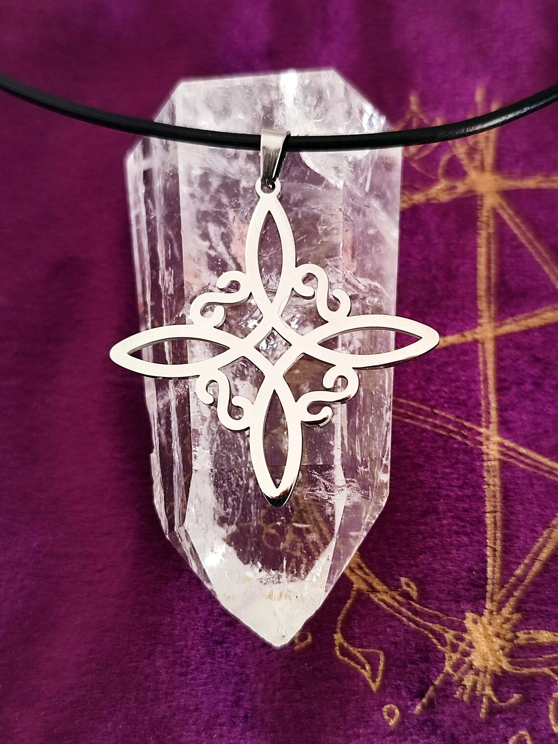 Witch's Knot Pendant, Magical Symbol, Spells, Witchcraft, Celtic Knot ...