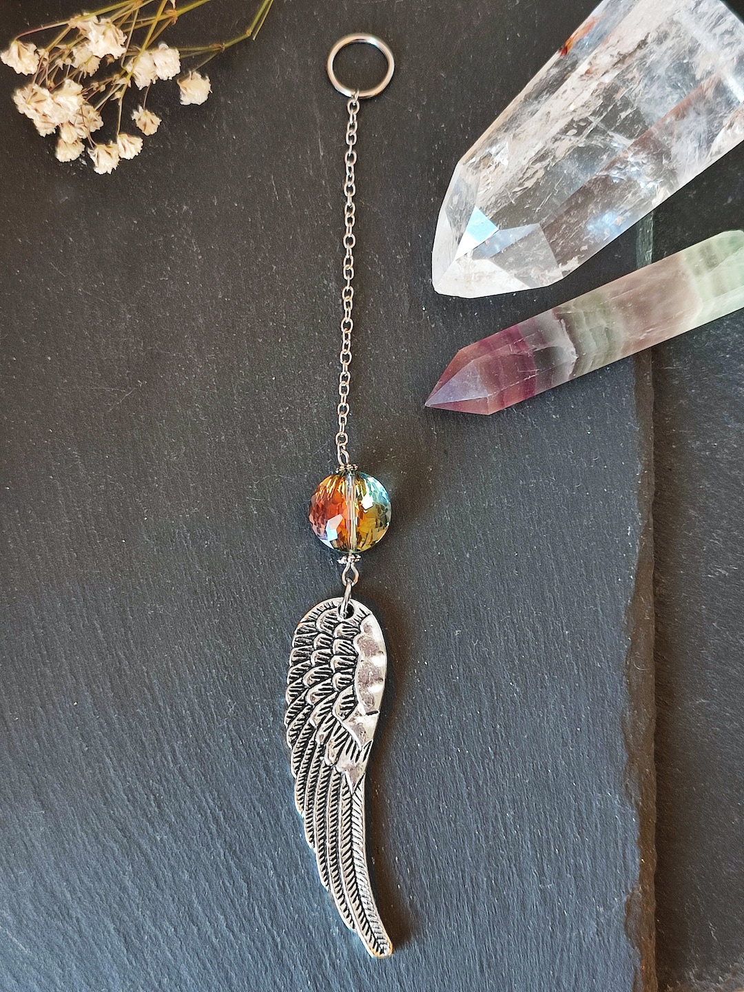 SIMBOLIKS Protect Your Car, Feng Shui, Protective Angel Feather ...