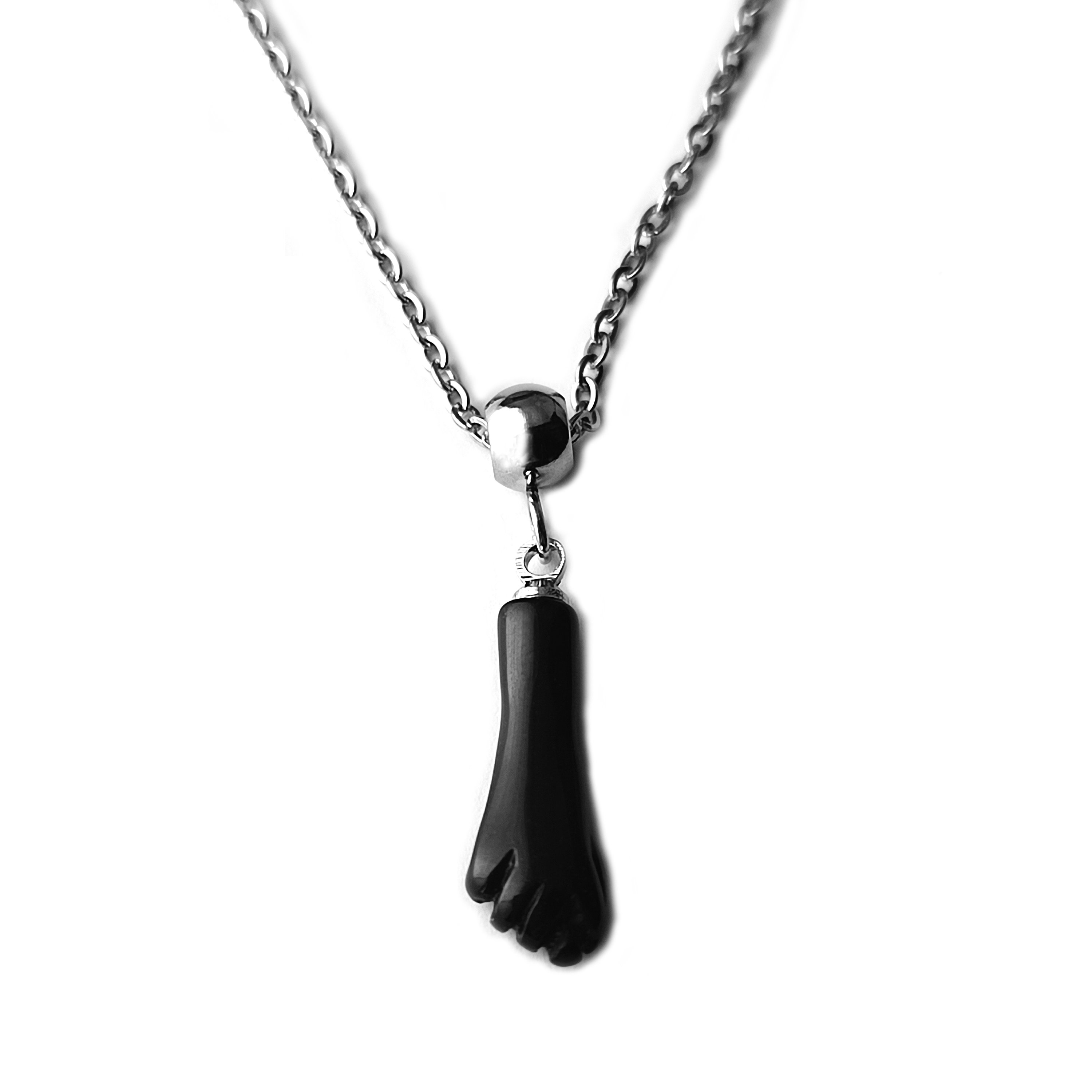 SIMBOLIKS Amuleto Higa, Mano Puño Negro, collar Higa negra, Colgante ...