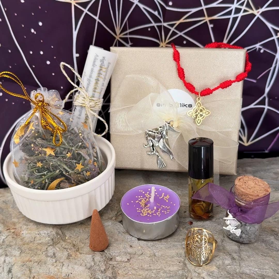 SIMBOLIKS Original Birthday Ritual Energy Cleansing Witch Gift Witch ...