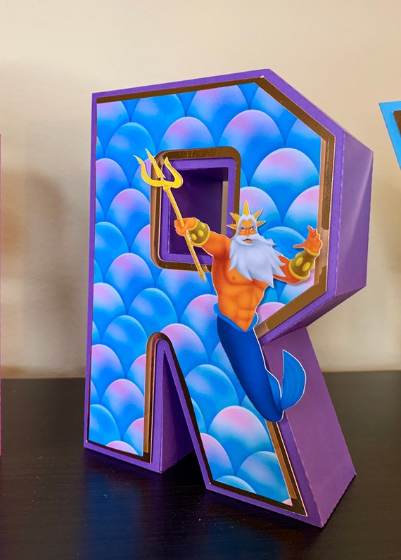 Kitchen Décor Home & Living Kitchen & Dining Little Mermaid theme ONE ...