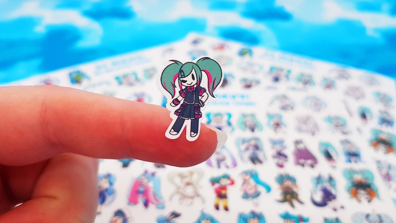39 Miku's! | Sticker Sheet - Etsy