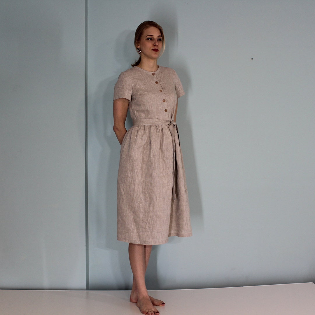 Linen Dresses for Women, Linen Dress Long, Linen Women Dress, Linen ...