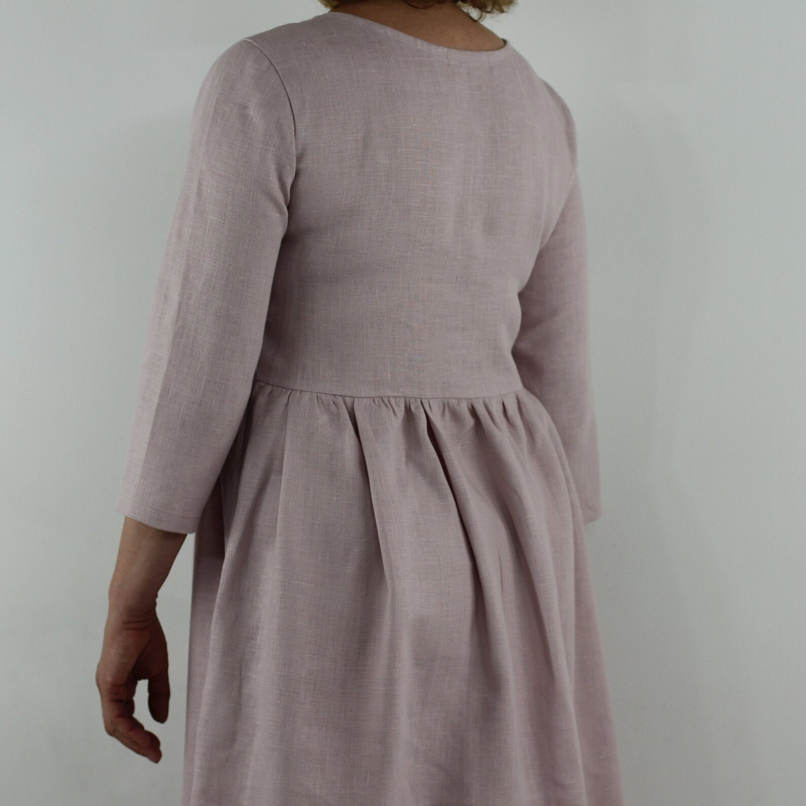 Linen Women Dress Linen Casual Dress Linen Summer Dress | Etsy