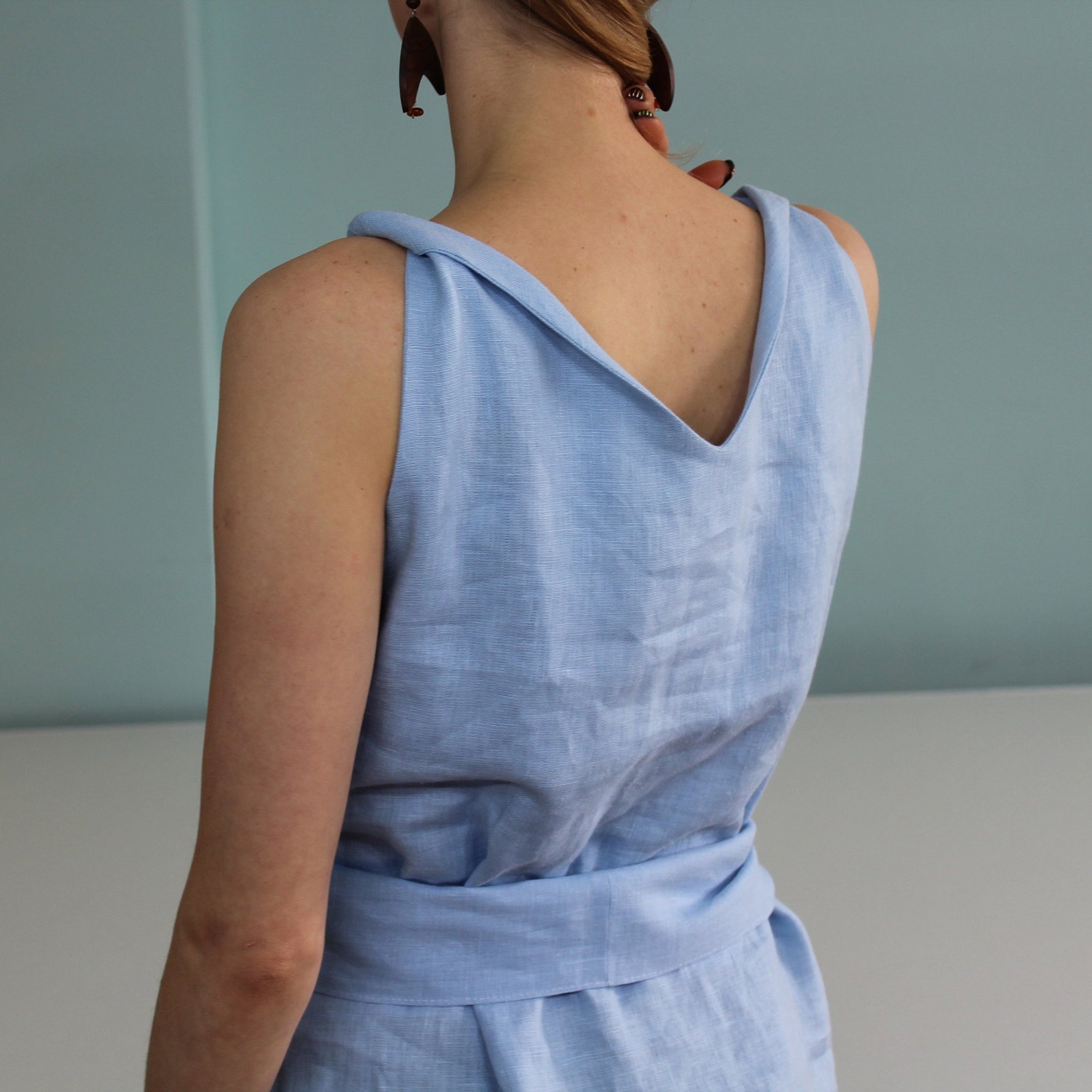 Linen Top/ Linen Blouse/ Summer Linen Top/ Casual Top/ Women - Etsy