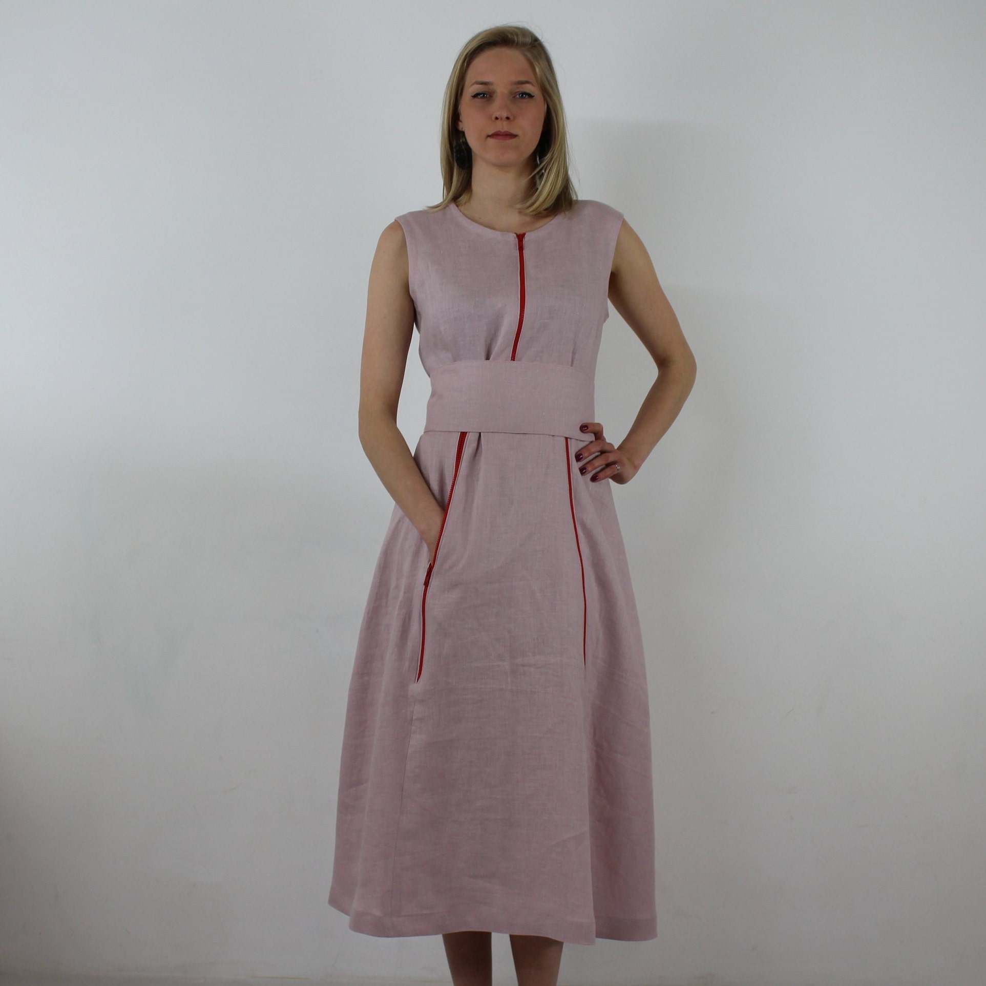 Linen Dresses for Women, Linen Dress, Elegant Linen Dress, Summer Dress ...