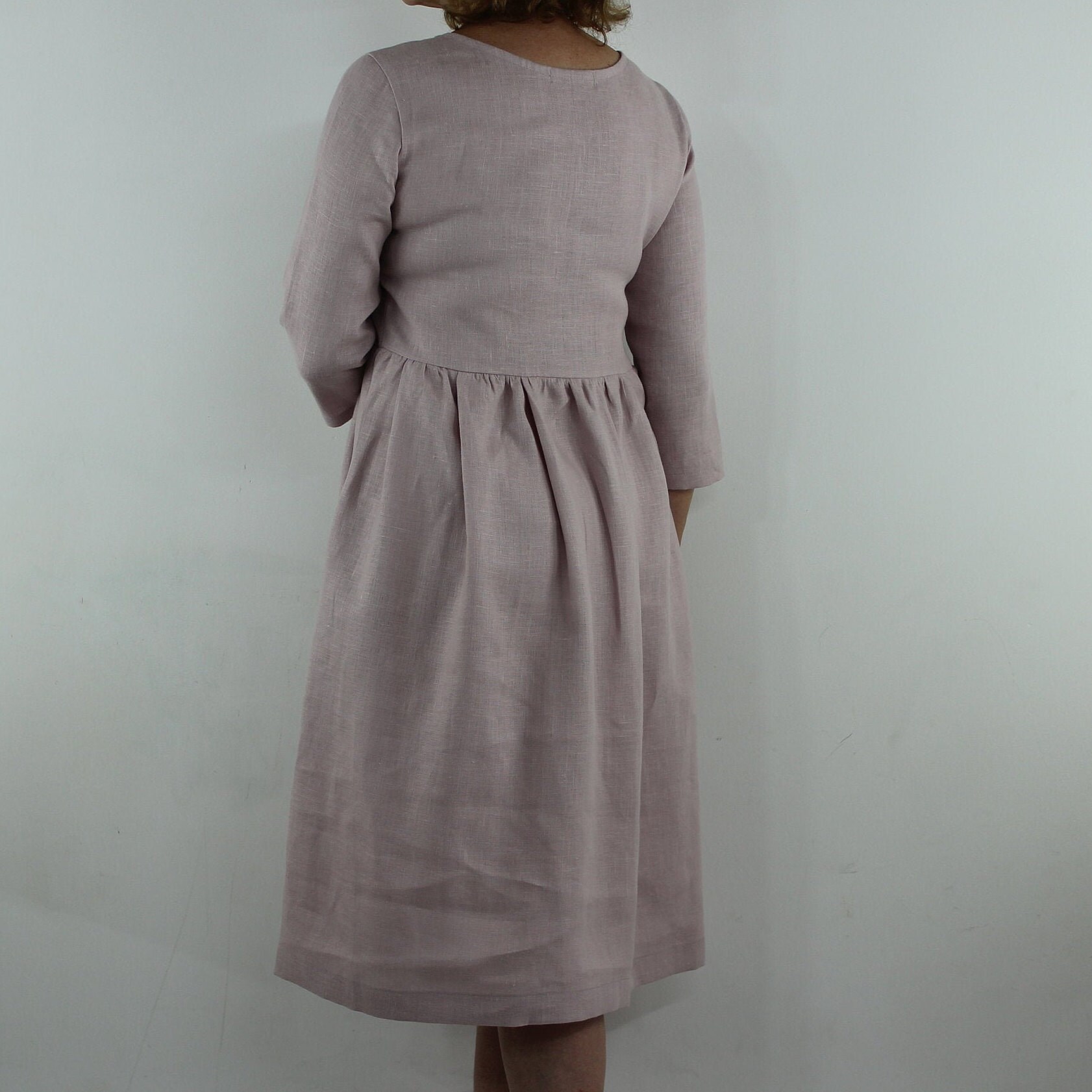 Linen Women Dress Linen Casual Dress Linen Summer Dress | Etsy