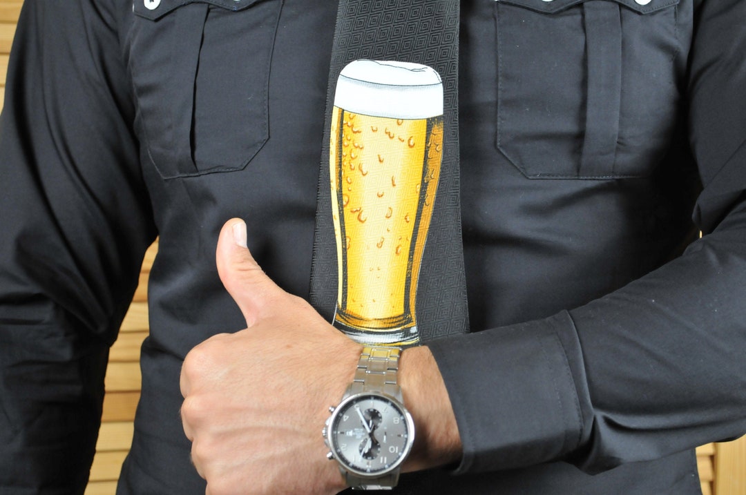 Beautiful Handmade Necktie Fratello Tie Beer Tie Retro Tie - Etsy