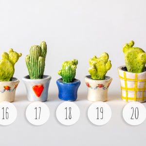 Ceramic Cactus, Mini Cactus, Cactus Themed Gifts, Plant and Planter ...