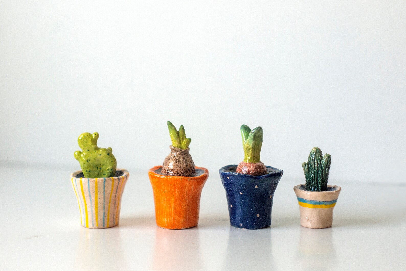 Ceramic Cactus Mini Cactus Cactus Themed Gifts Plant and - Etsy