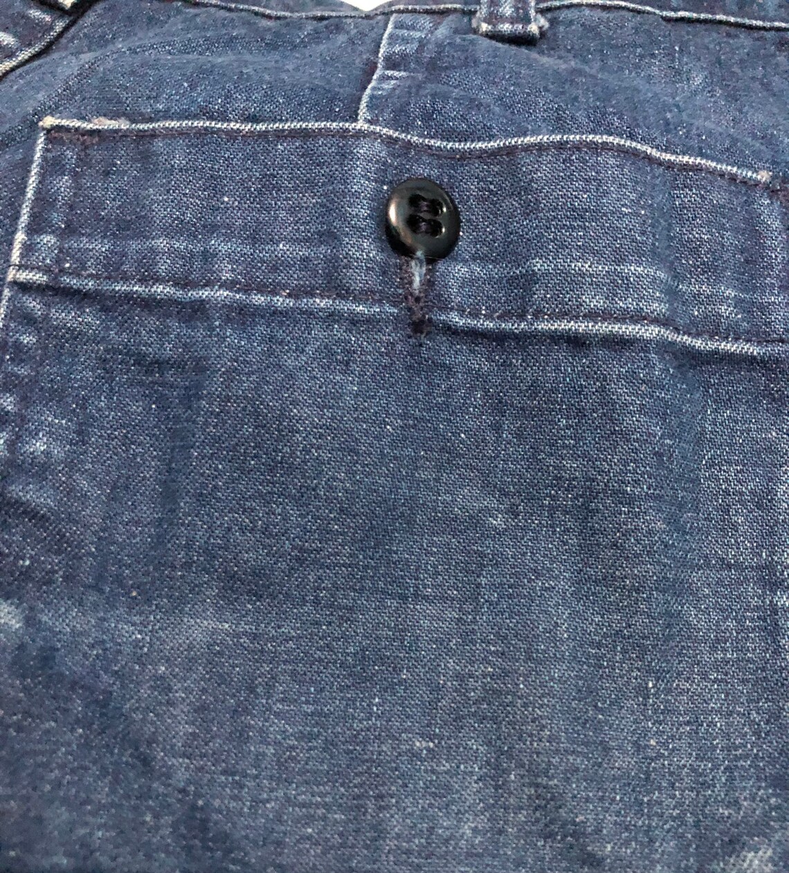 Vintage Usn Denim Stencil 40-50s Utility - Etsy