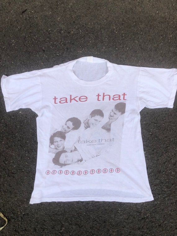 Vintage take that tshirt 80s - Gem