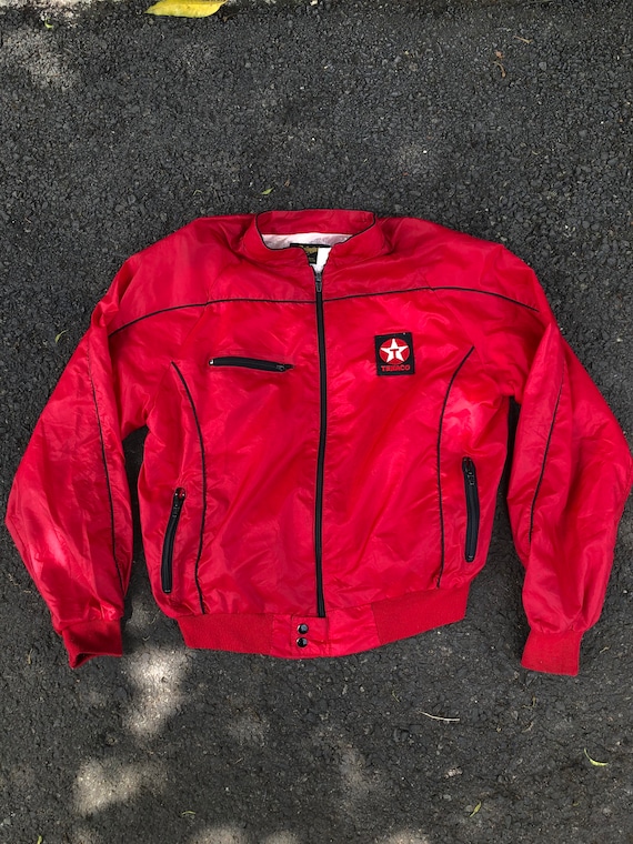 Vintage Texaco Oil Jacket 80s | Etsy