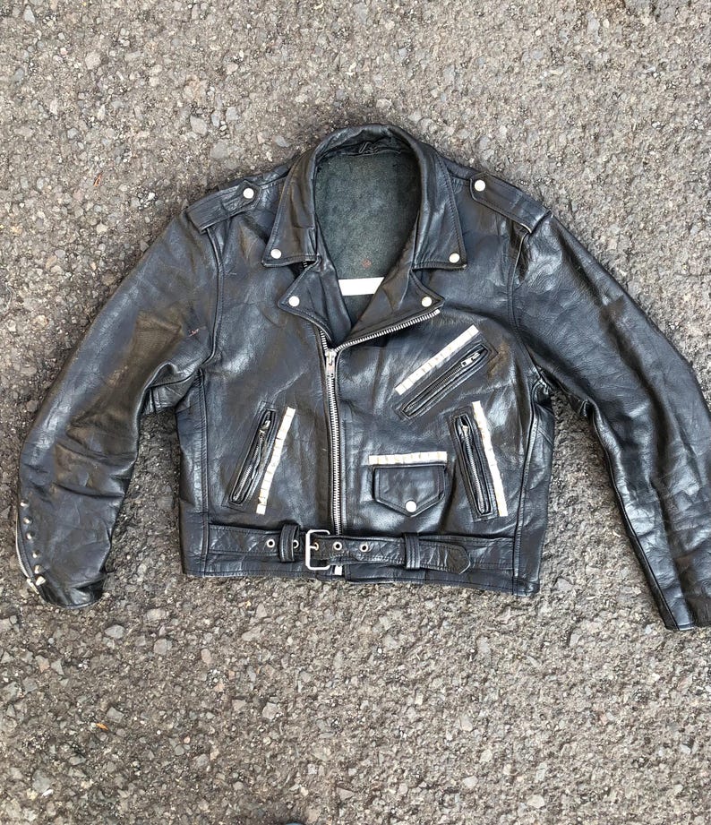 Vintage BSA Rockers Motorcycle Leather Jacket 70s - Etsy