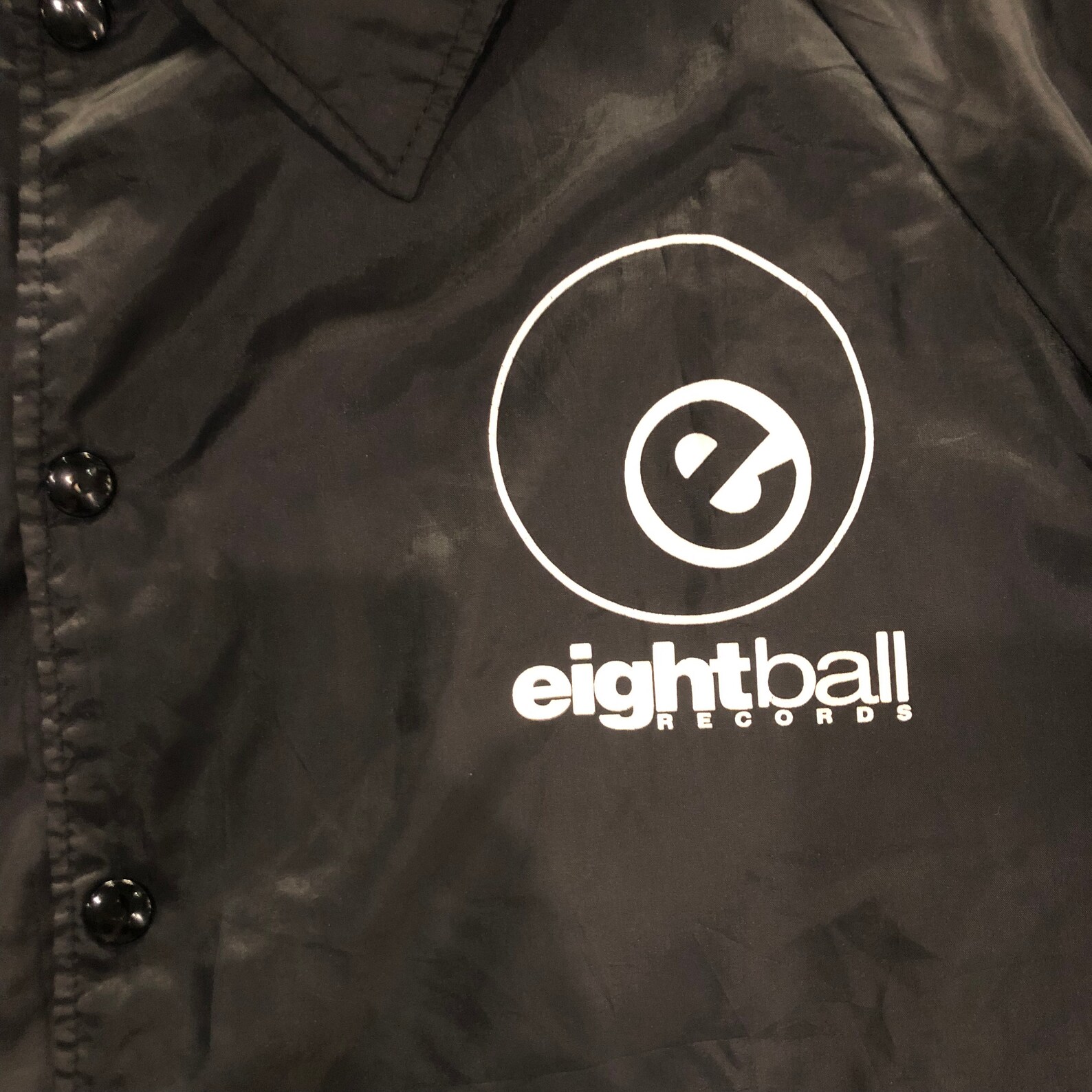 Rare!! Vintage 90s Eight Ball Records Label House Hip Hop Music Rap ...