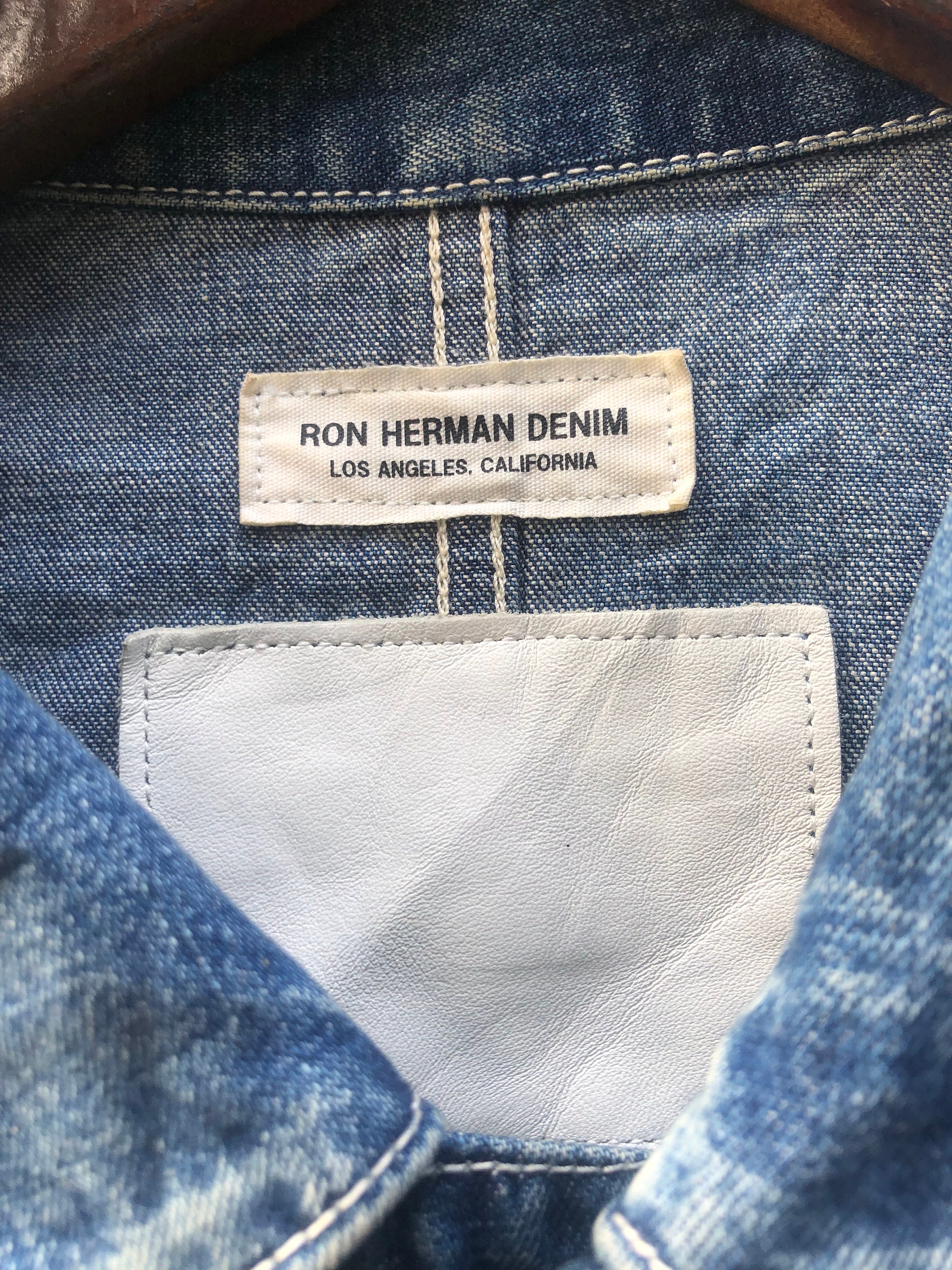 Ron Herman Denim Chore Jacket - Etsy