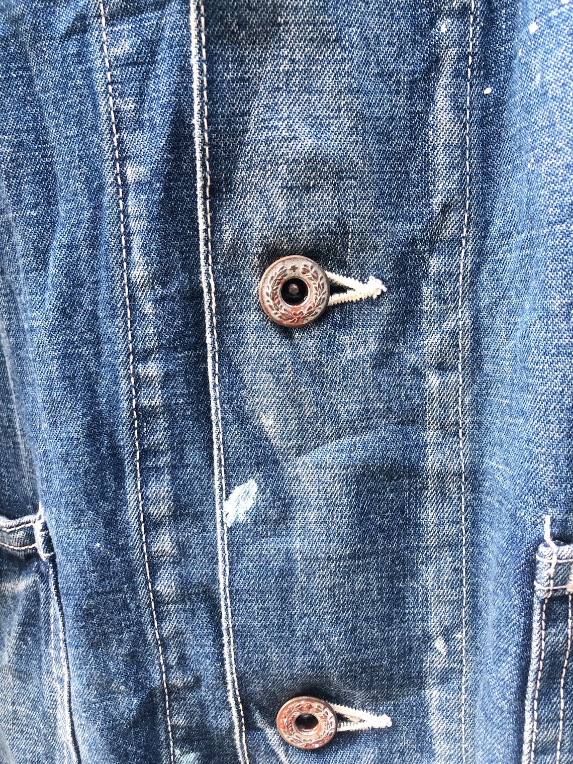 Ron Herman Denim Chore Jacket - Etsy