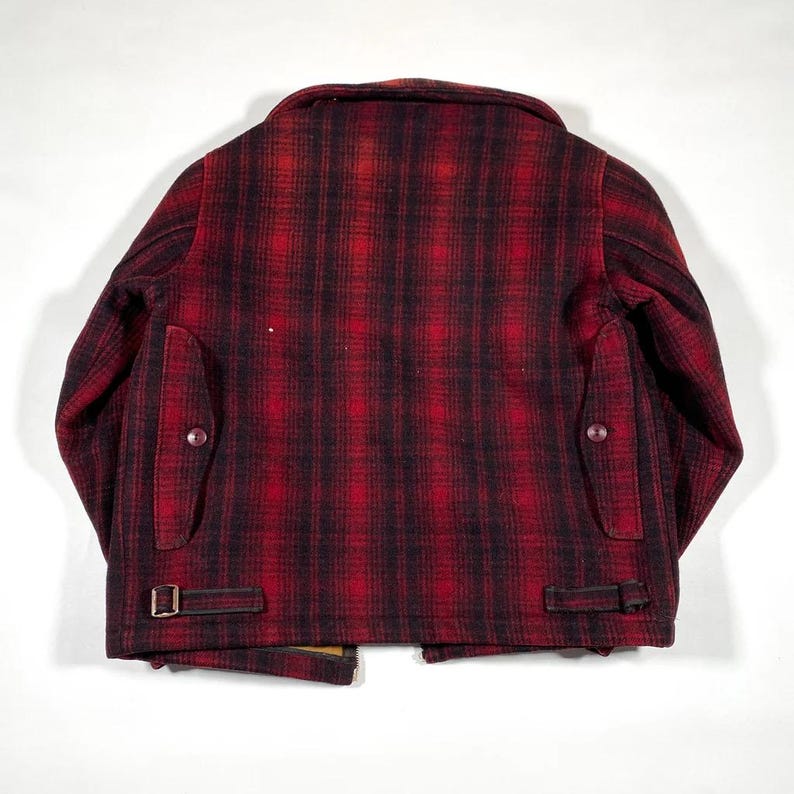 Vintage Woolrich Wool Plaid Hunting Jacket 40-50s - Etsy