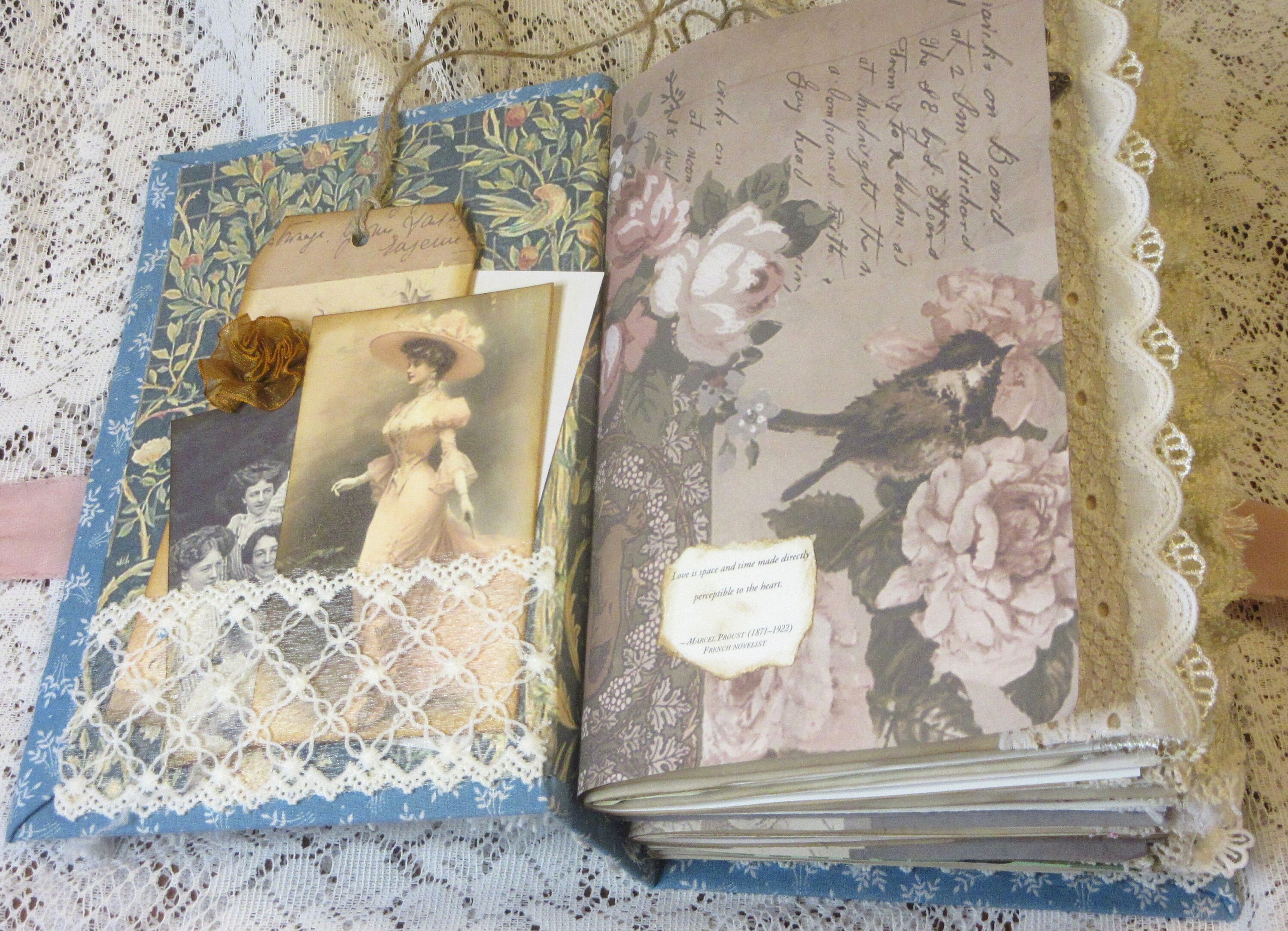 Reminiscence Junk Journal Treasure Journal - Etsy