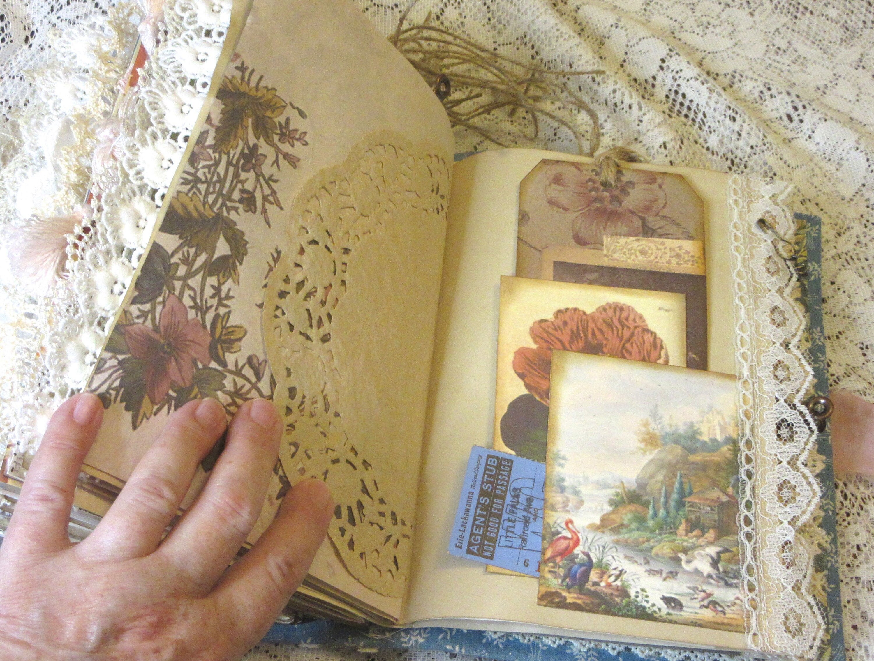 Reminiscence Junk Journal Treasure Journal - Etsy