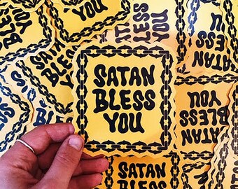 Bless You Sticker - Etsy