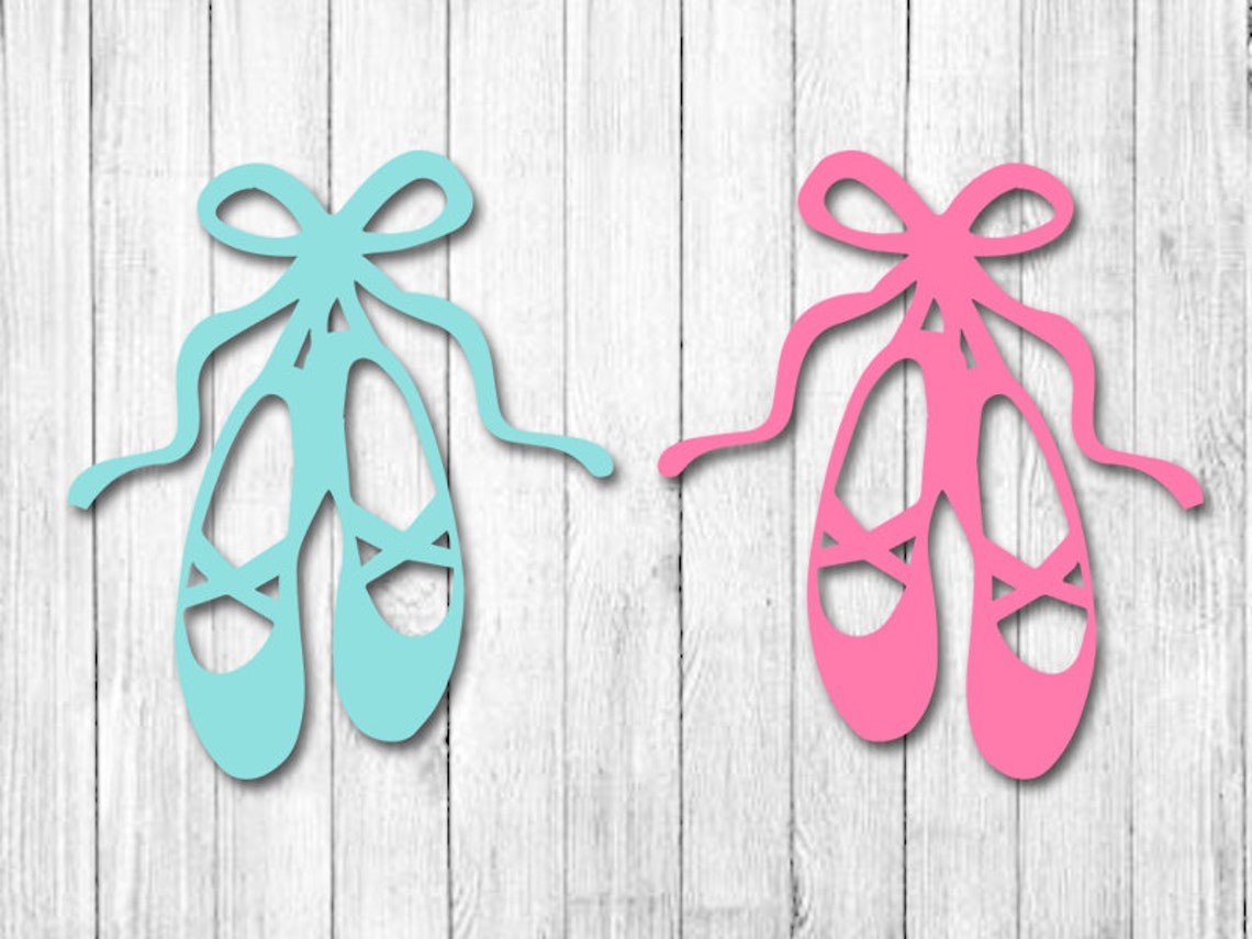 Ballet Shoes Svg ballerina SVG Dancers SVG Ballerina Cut - Etsy