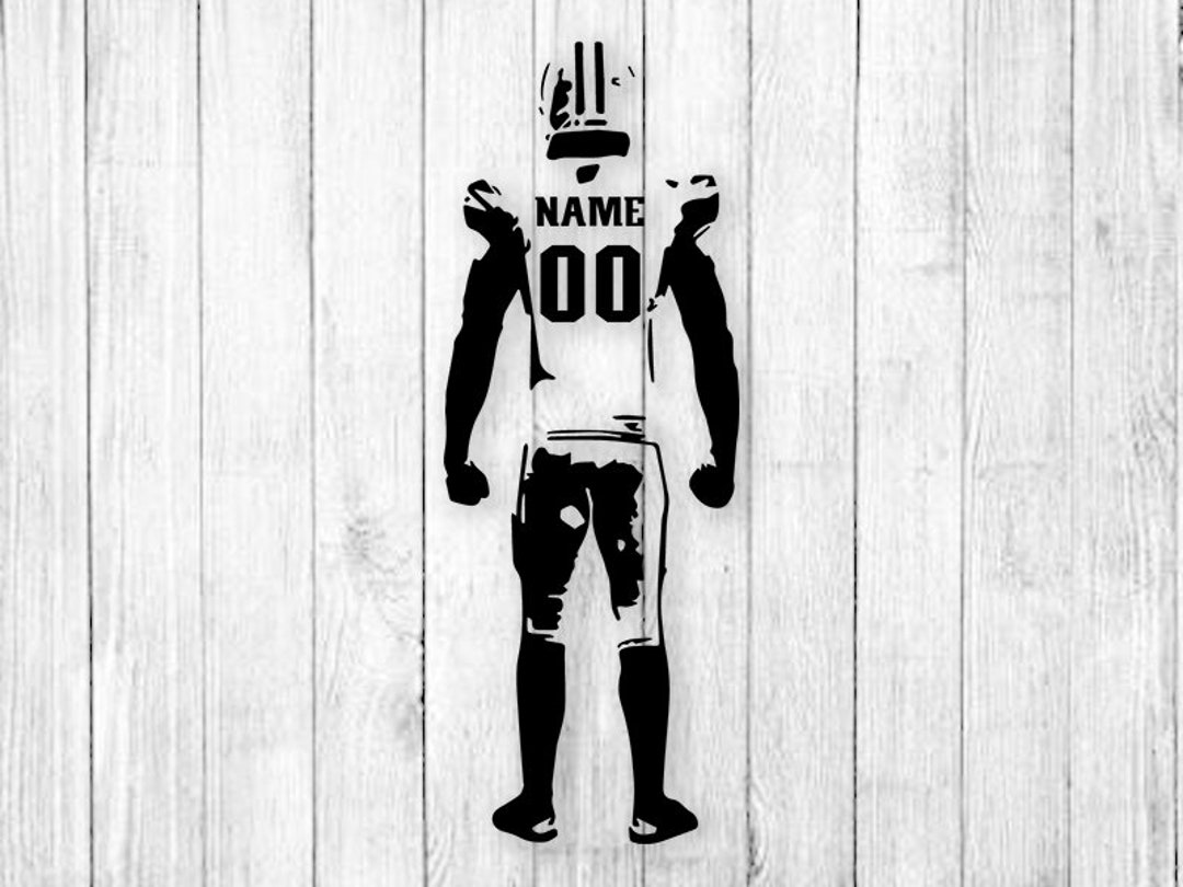 Custom Player Football Svg Football Svg Sport SVG Player - Etsy