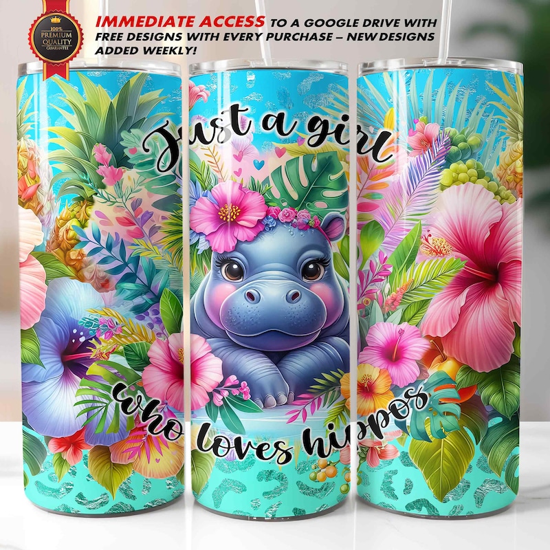 Hippo Tumblers - Etsy