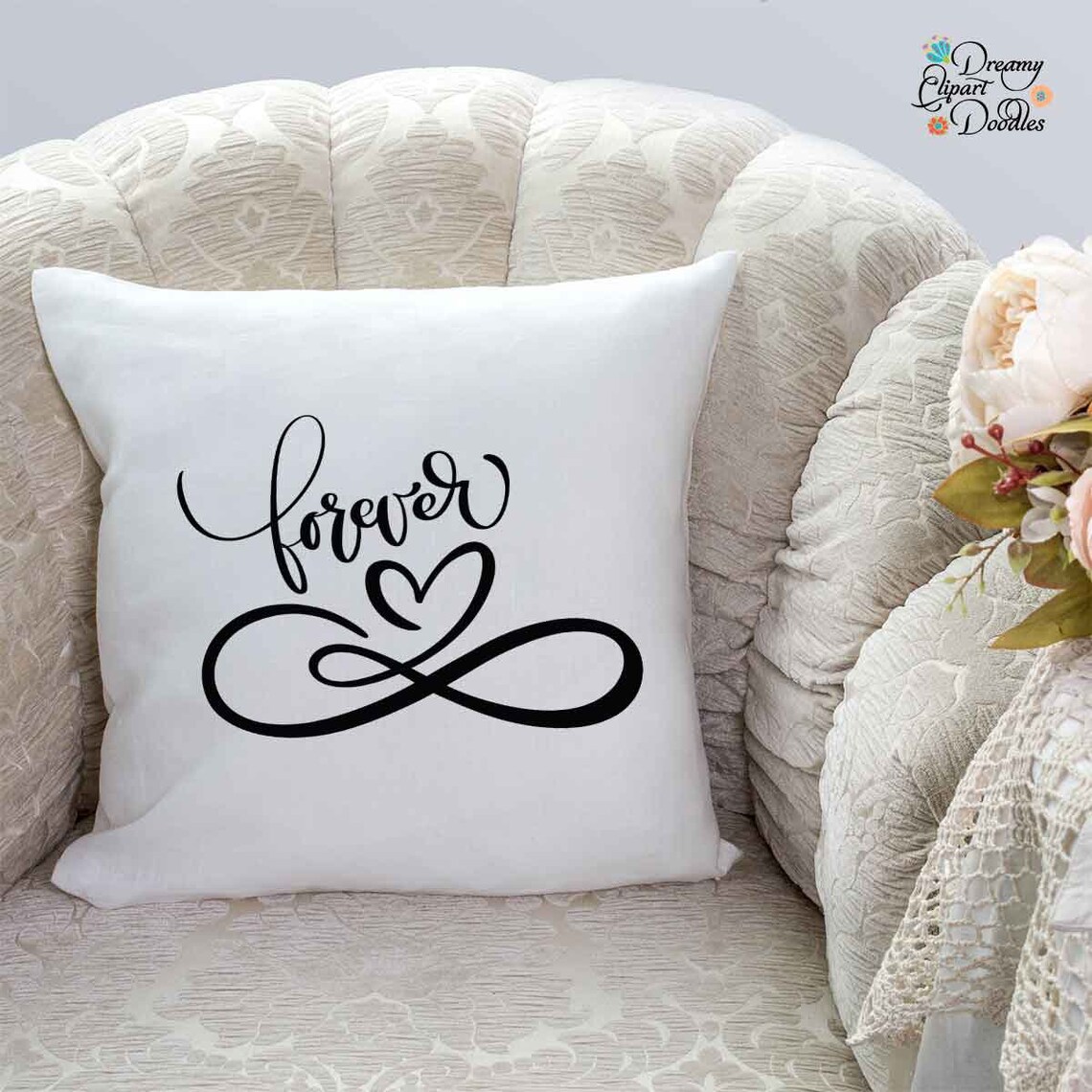 INFINITY HEART Forever Svg, Infinity Heart, Infinity Heart SVG, Cut ...