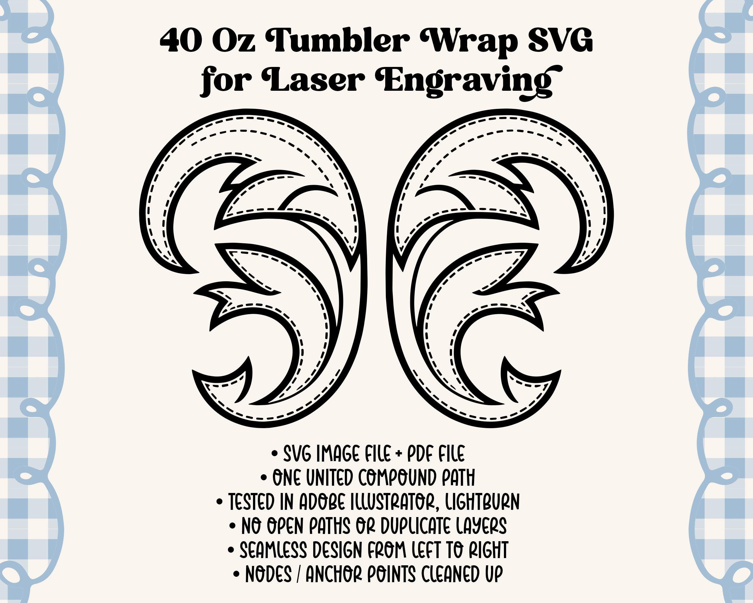 Cowboy Boot Stitch SVG, Laser Engraving Design for Rotary, Tribal ...